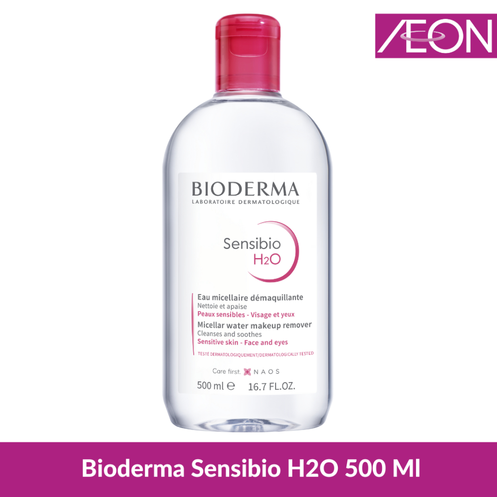 Jual Bioderma Sensibio H2O 500 ml - Micellar Water untuk Semua Jenis ...
