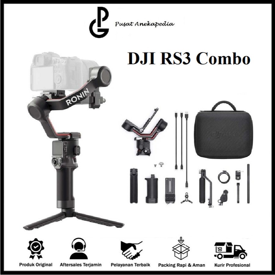 Jual Dji RS3 Combo - DJI RS3 Combo Stabillizer Kamera Original | Shopee Indonesia