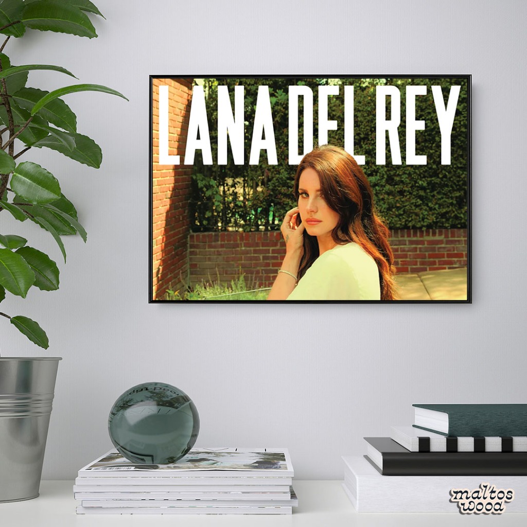 Jual Poster Lana Del Rey + Frame (Landscape) | Shopee Indonesia
