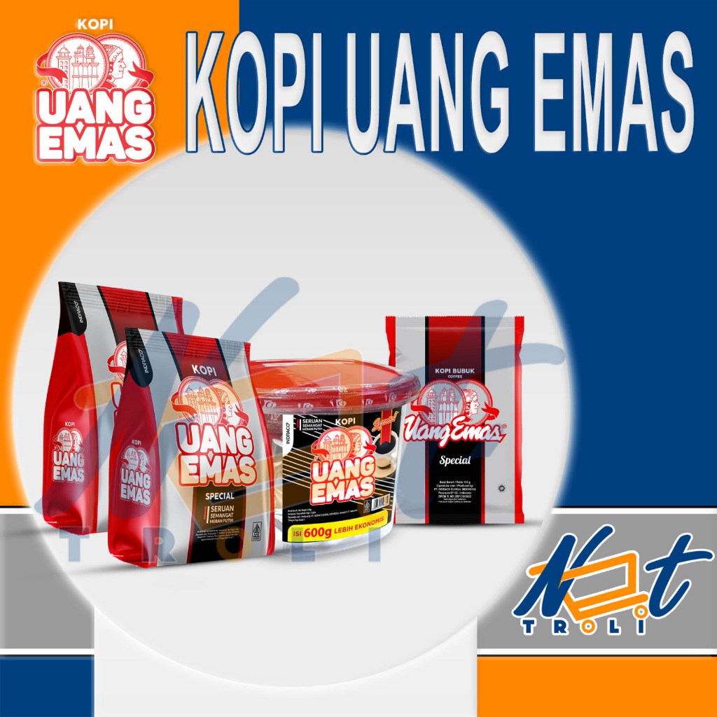 Jual Kopi Bubuk Murni Uang Emas Spesial 1kg | 600gr | 350gr | 135gr ...