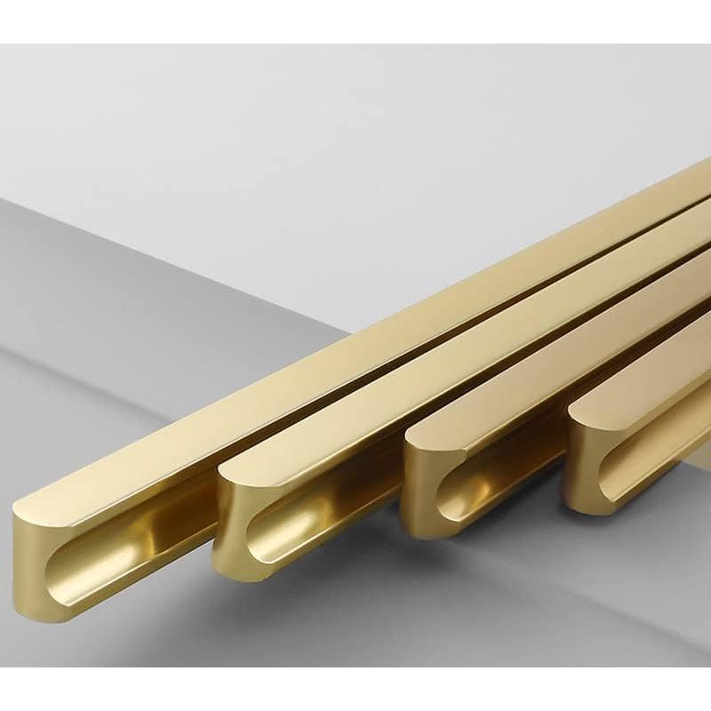 Jual Handle Emas Gold Tarikan Laci Gagang Lemari Profil Batang Lurus ...