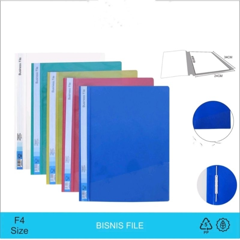 Jual Map Folio Business File/ Bisnis File Folio (F4) Harga Per Pcs ...