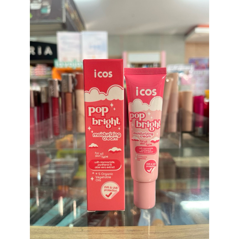 Jual Icos by Inez Pop Bright Moisturizing Cream | Pelembab Wajah Icos ...