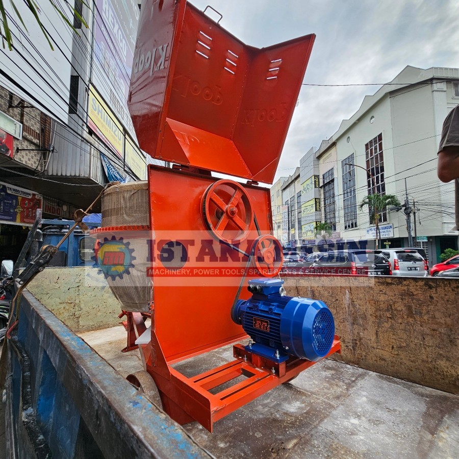 Jual MESIN MOLEN MIXER PENGADUK CORAN SEMEN 500L COMPLETE DINAMO ...