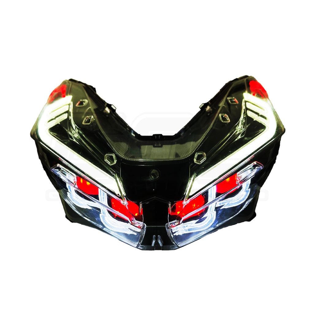 Jual FULL SET HEADLAMP VARIO NEW 125/150 AYOTO 4 BILED MATRIX 90WATT ...
