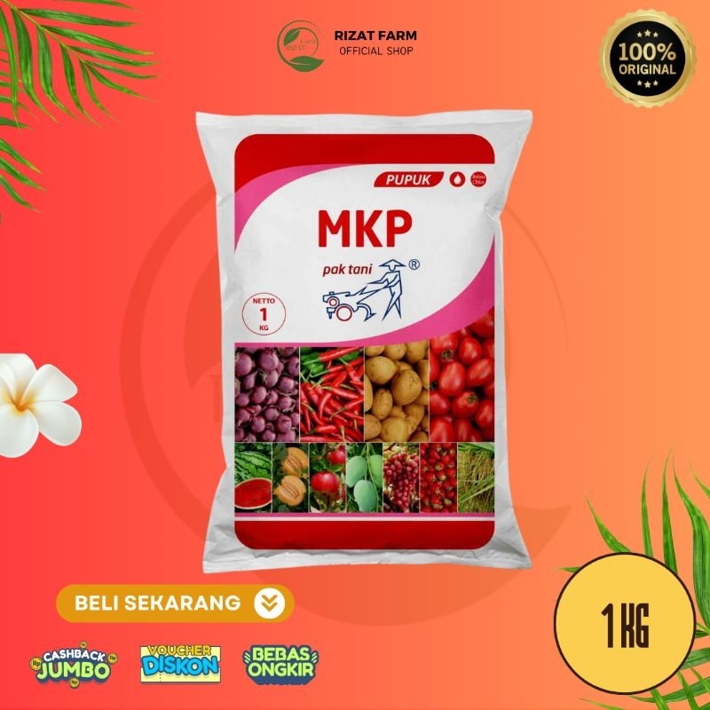 Jual Pupuk MKP Pak Tani 1KG Original - Pupuk Serbaguna Buah & Sayur ...