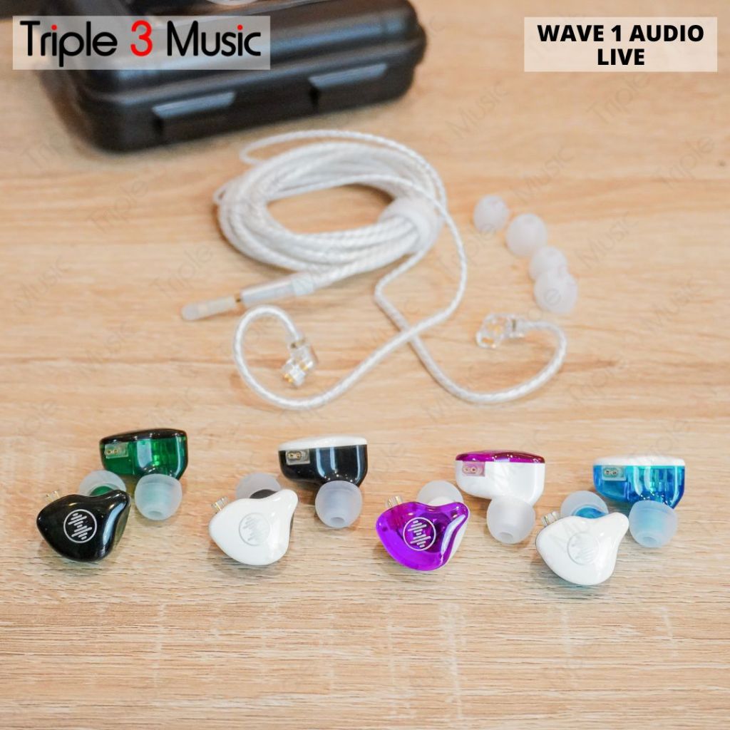 Jual WAVE 1 AUDIO WAVE 1 LIVE IEM IN EAR MONITOR PANGGUNG Multi warna ...