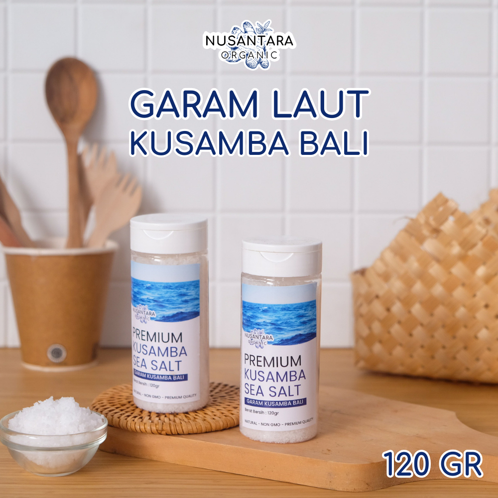 Jual Garam Laut Kusamba Bali Nusantara Organic Bali Sea Salt Murni ...
