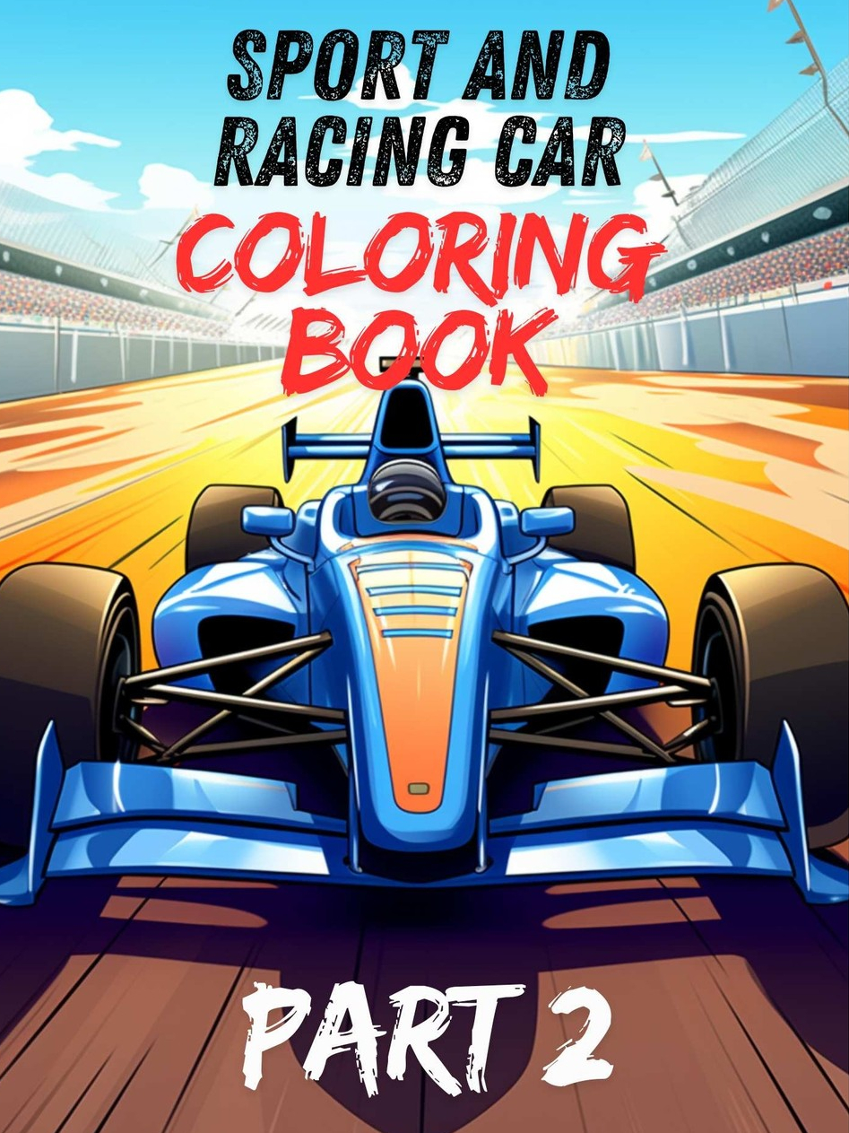 Jual Printable Worksheet Untuk Anak Mewarnai Mobil Balap Part 2 isi 20 ...