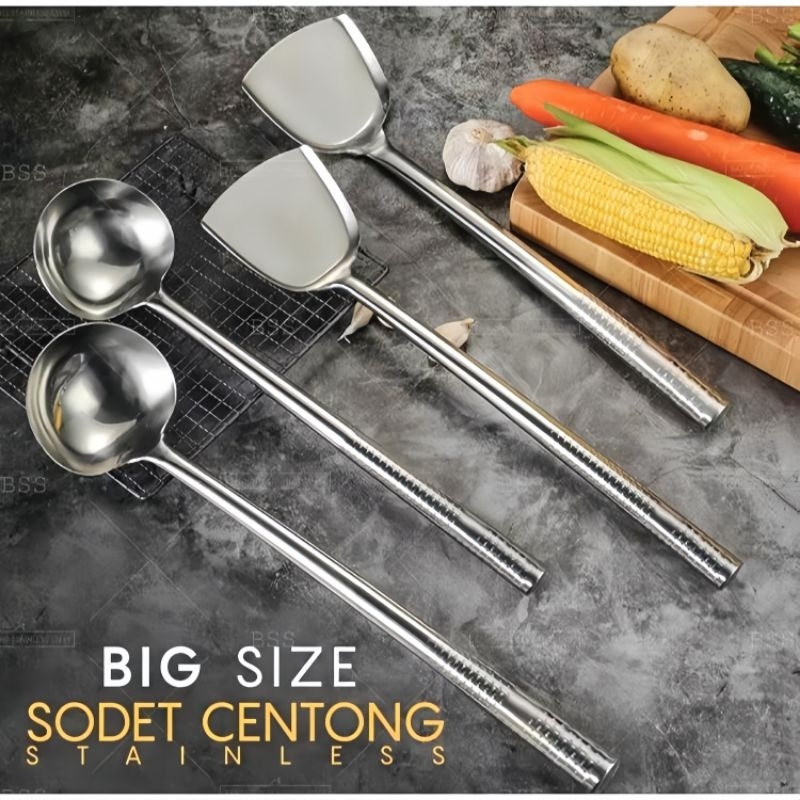 Jual Spatula Sutil Sodet Irus Jumbo Stainless Steel | Shopee Indonesia