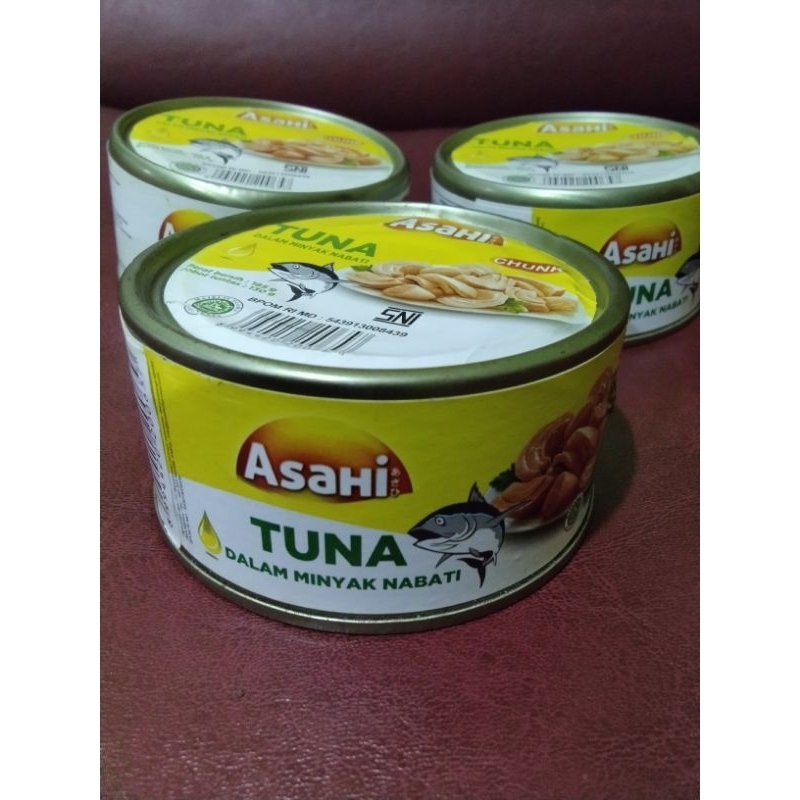 Jual asahi tuna dalam minyak nabati berat bersih 185 gram.exp 2025 bln ...