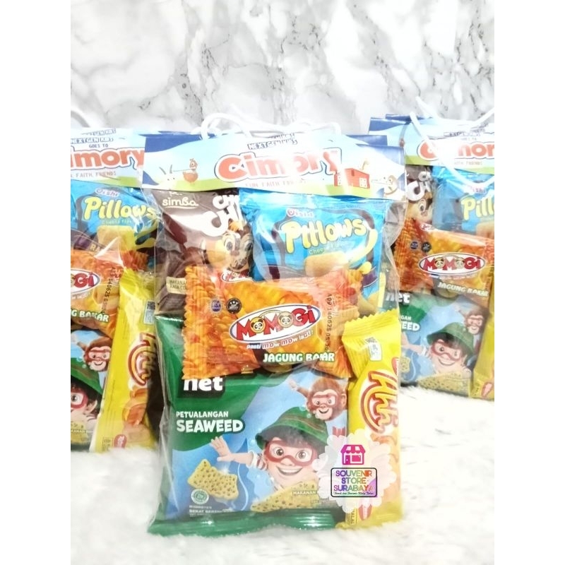 Jual Paket Ulang tahun Snack Mini || Bingkisan ultah murah menarik ...