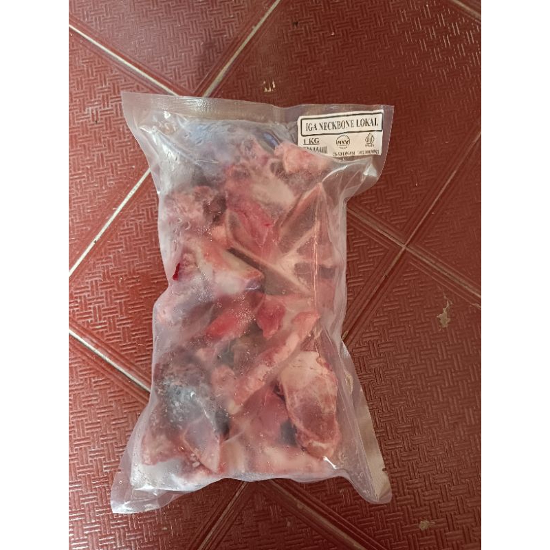 Jual Daging Iga Neckbone Sapi 1 Kg | Shopee Indonesia