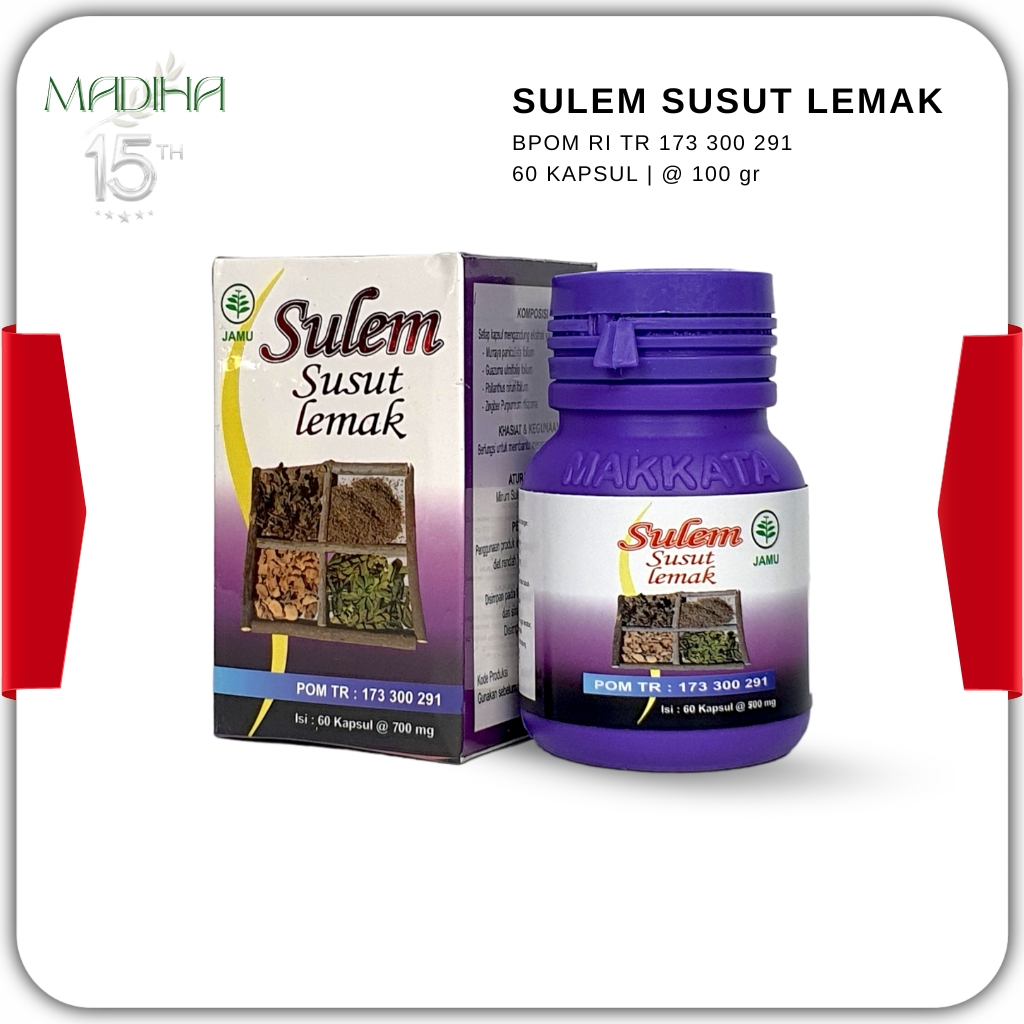 Jual Sulem Susut Lemak Original Isi 60 Kapsul | Shopee Indonesia
