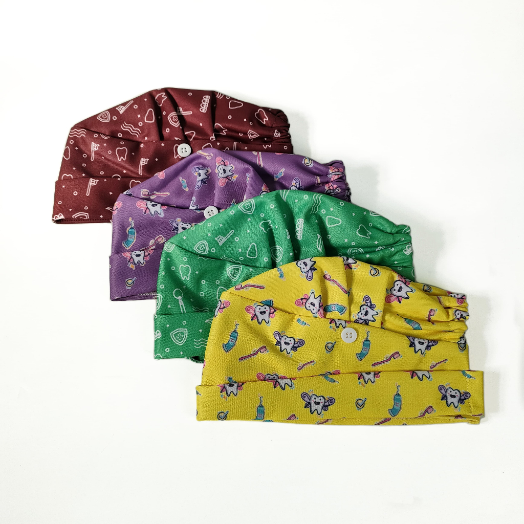 Jual Headcap Kain New Generation DOODLE drg Desain Gigi Tooth Teeth ...