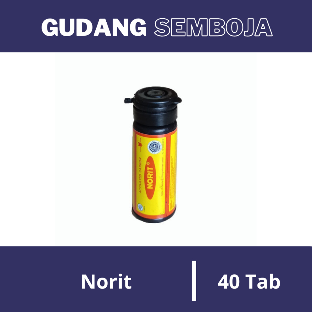 Jual Norit Obat Diare Keracunan Makanan Bahan Karbon Aktif | Shopee ...