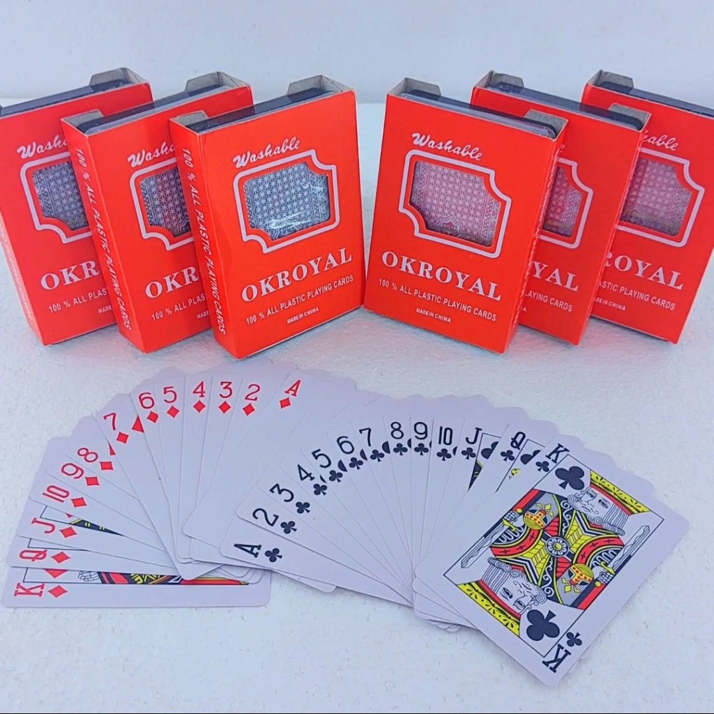 Jual KARTU REMI SINGLE BOX ROYAL / OKEROYAL – Remi Single Pack Merah ...