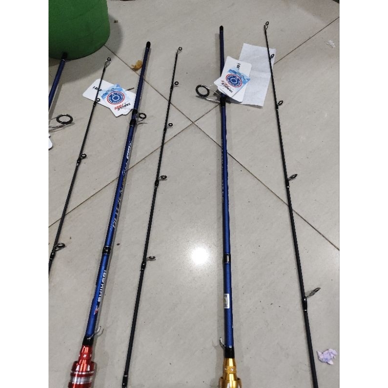 Jual joran pancing shikari polaris atau blitzen type bc tanduk reel ...
