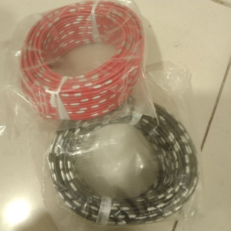 Jual kabel otomotif bintik 0x85mm japan panjang 20mtr merah,hitam ...
