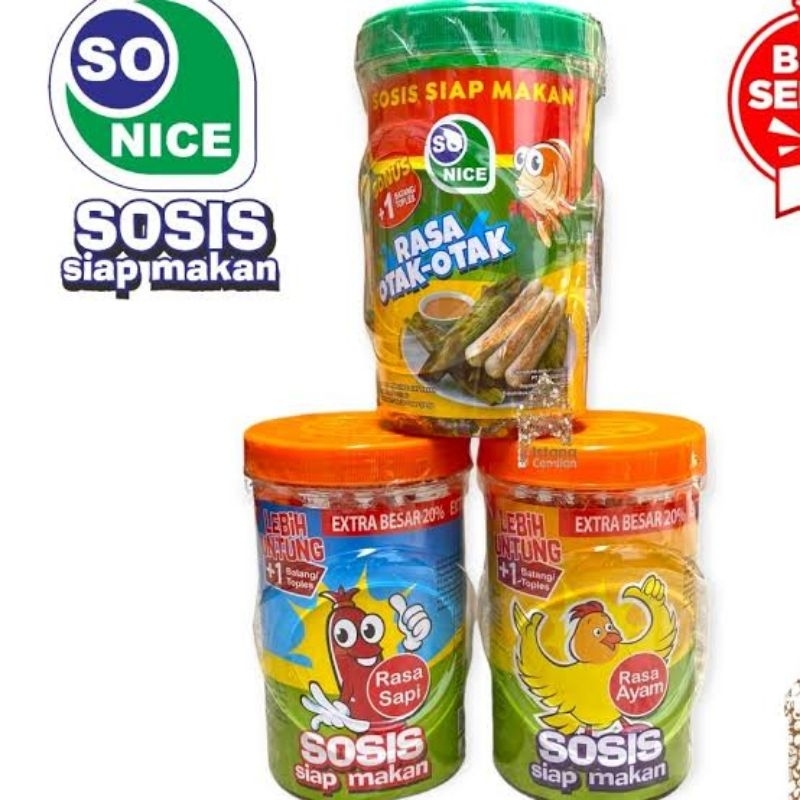 Jual Sosis So Nice 1 Toples Isi 24+1pcs | Shopee Indonesia