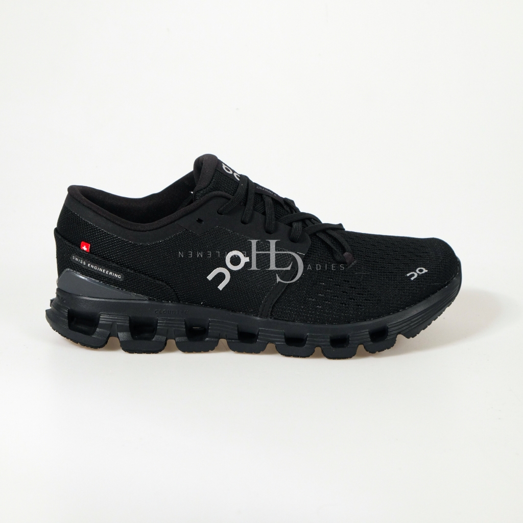 Jual On Cloud X4 Men Running Shoes All Black 3ME30040106 | Shopee Indonesia