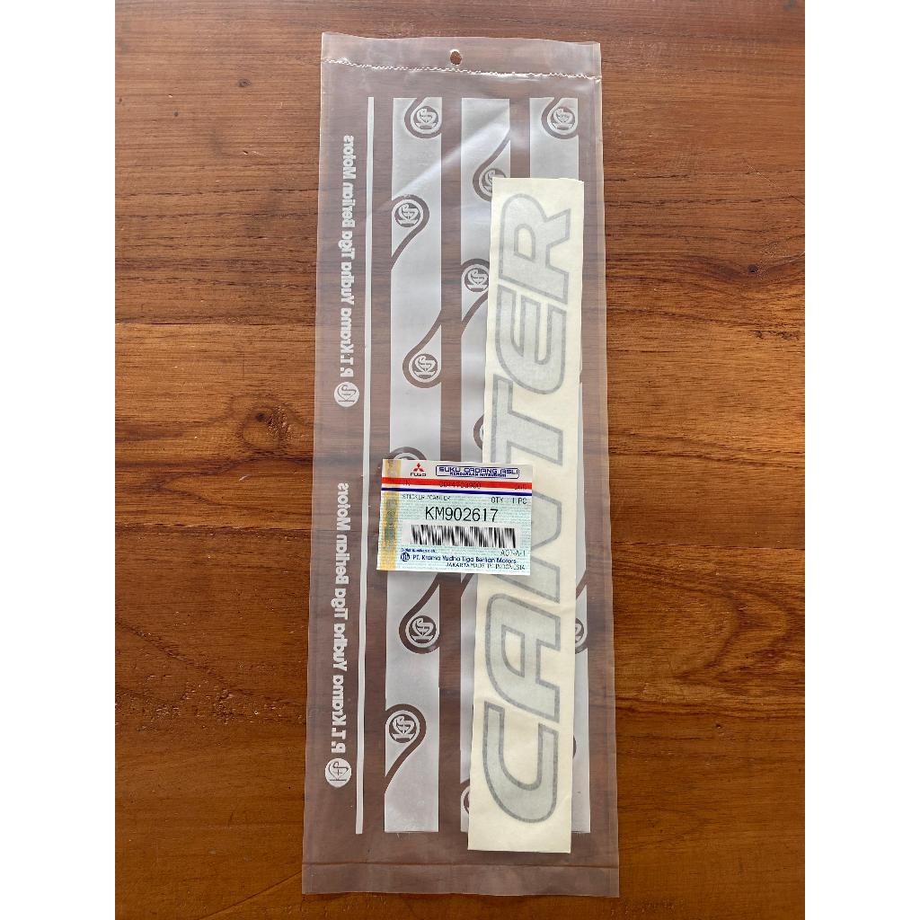 Jual KTB KM902617 Sticker "CANTER", KM902144 Sticker "TURBO INTERCOOLER ...