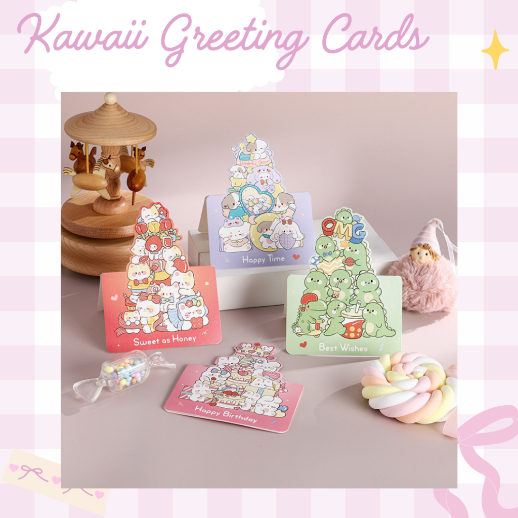 Jual Kawaii Greeting Cards | Shopee Indonesia