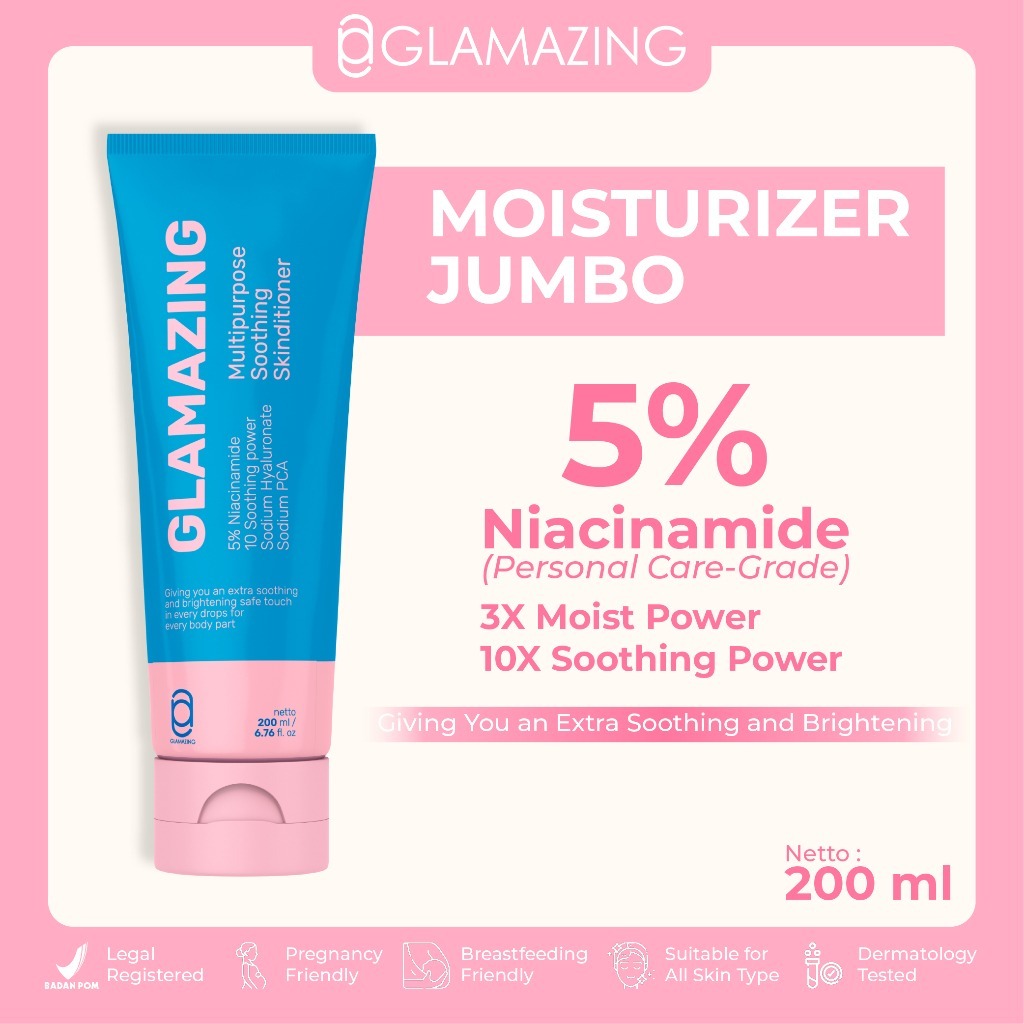 Jual Glamazing - Multipurpose Soothing Skinditioner 200ml | Shopee ...
