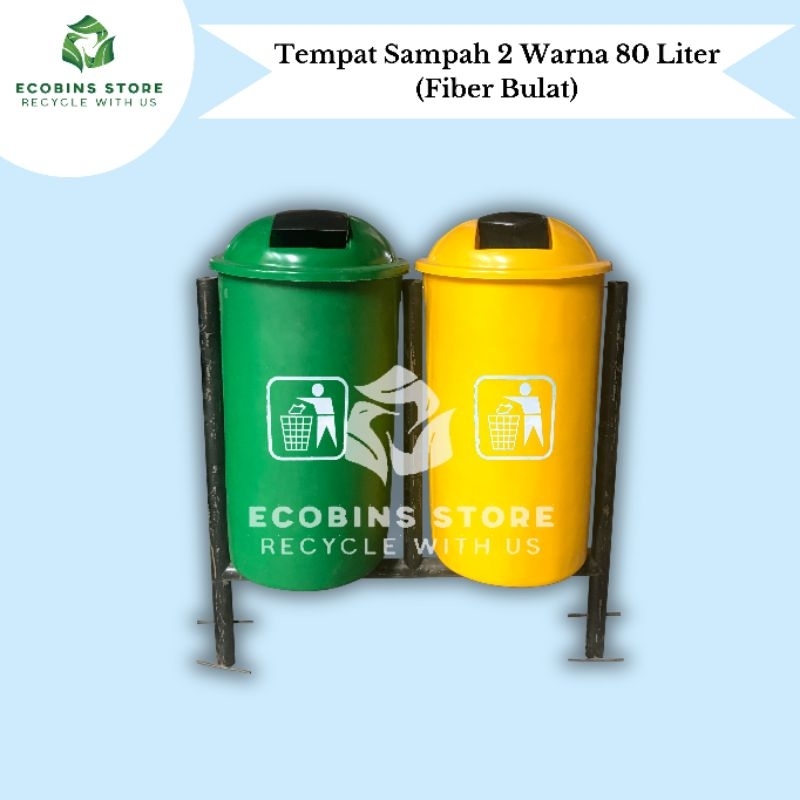 Jual Tempat Sampah 2 Warna, Tempat Sampah Organik dan Non Organik ... Jual Tempat Sampah 2 Warna, Tempat Sampah Organik dan Non Organik ...