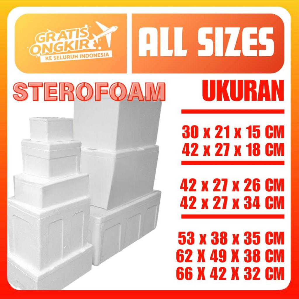 Jual Gabus styrofoam / kotak gabus / Kotak Styrofoam Box / Sterofoam ...