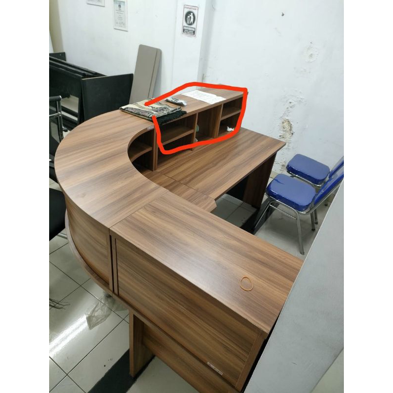 Jual meja counter resepsionis frontdesk | Shopee Indonesia