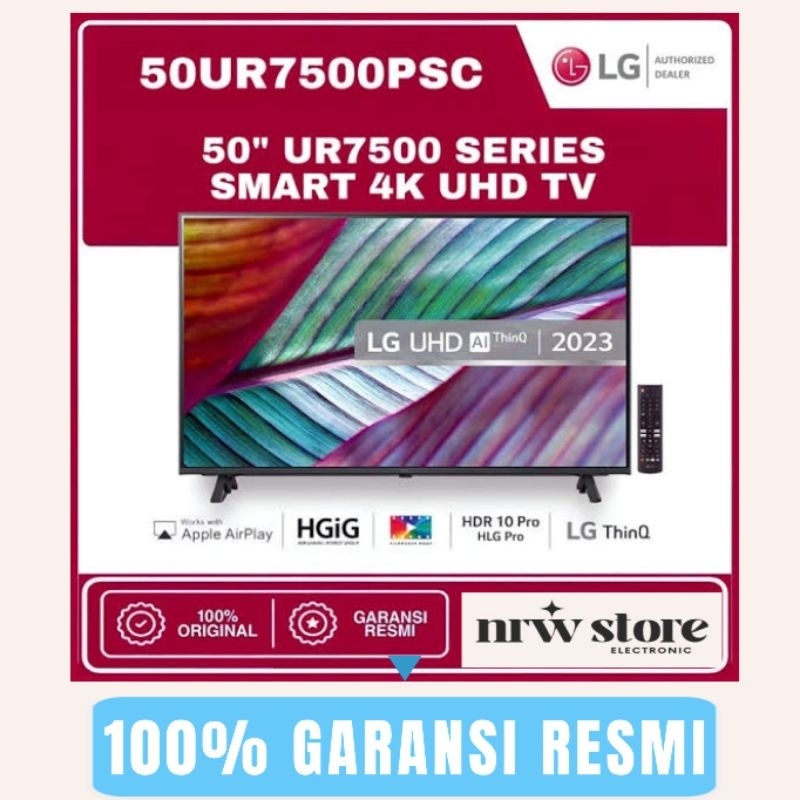 Jual LG 50UR7500 LED SMART TV 50 Inch UHD 4K HDR 50UR7500PSC 50UR75 ...