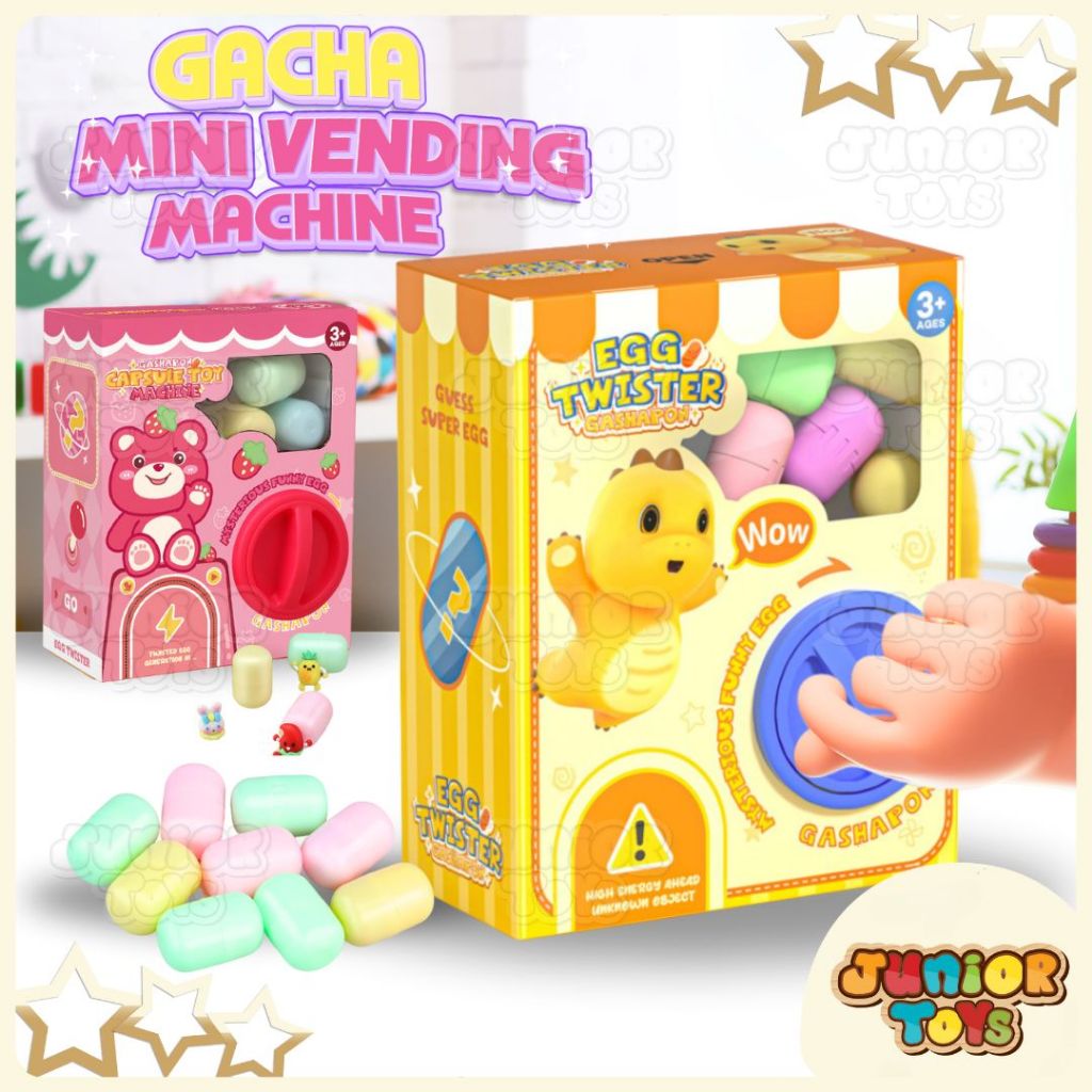 Jual Gachapon Machine Mini Game Mainan Gacha Kapsul Surprise Toys ...