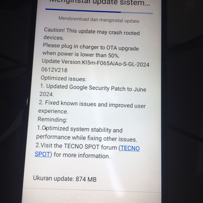 Jual mesin only tecno spark 10c | Shopee Indonesia