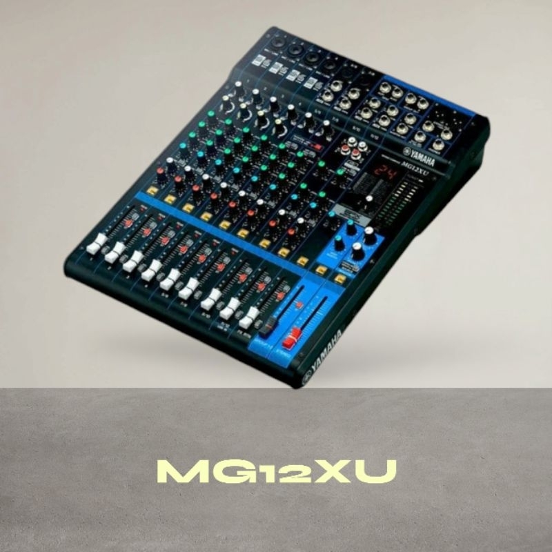 Jual YAMAHA MIXER MG-12XU/MG12XU/12CHANEL ORIGINAL | Shopee Indonesia