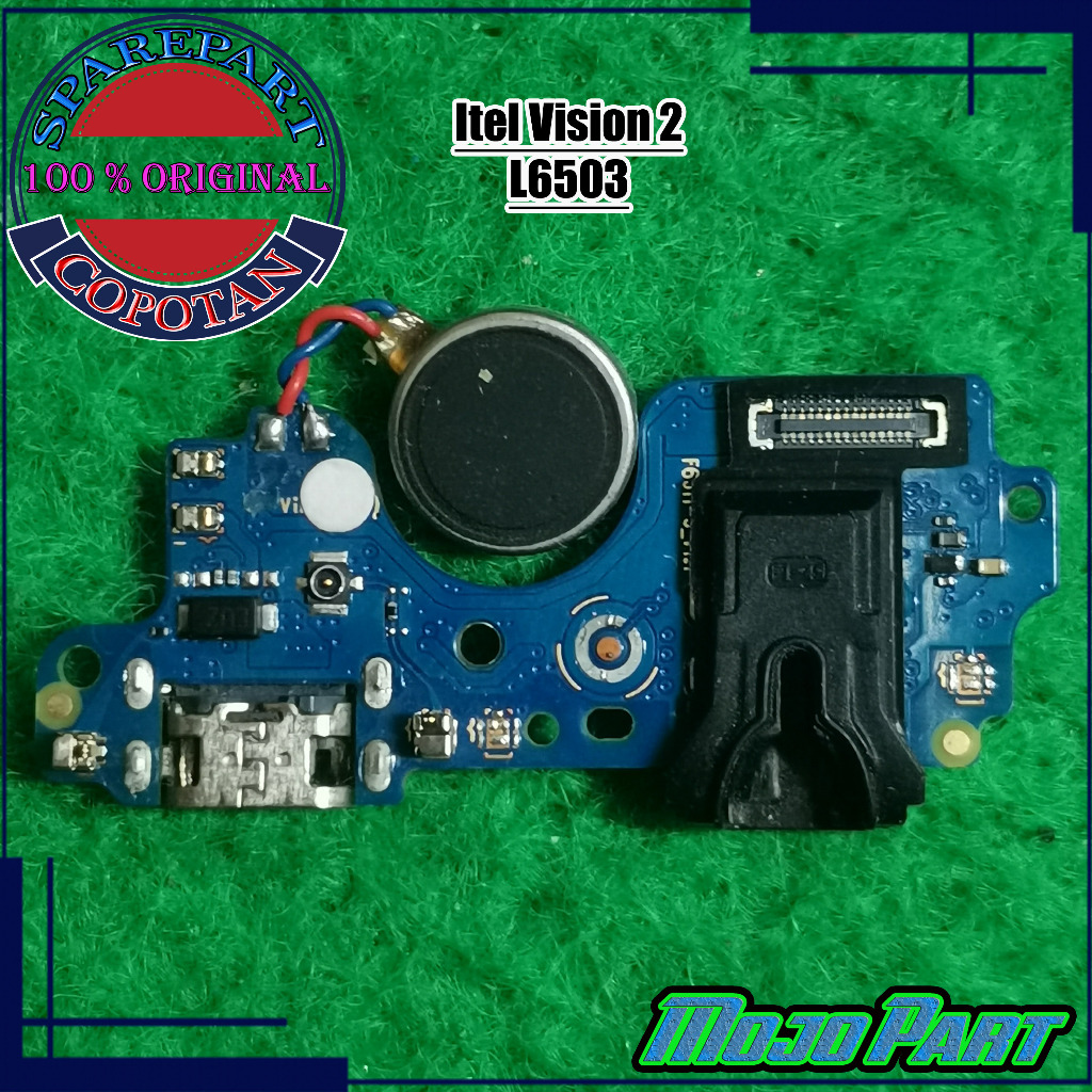 Jual Itel Vision 2 - L6503 Papan konektor cas pcb ui board charger ...