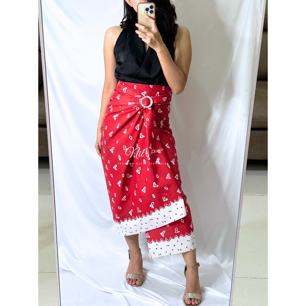 Jual (FREE RING) Rok Lilit Batik Modern / Modern Wrap Skirt / Rok Lilit ...