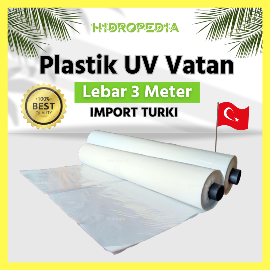 Jual Plastik UV Vatan Tebal 200 micron UV 14 % Lebar 3 meter Anti ...
