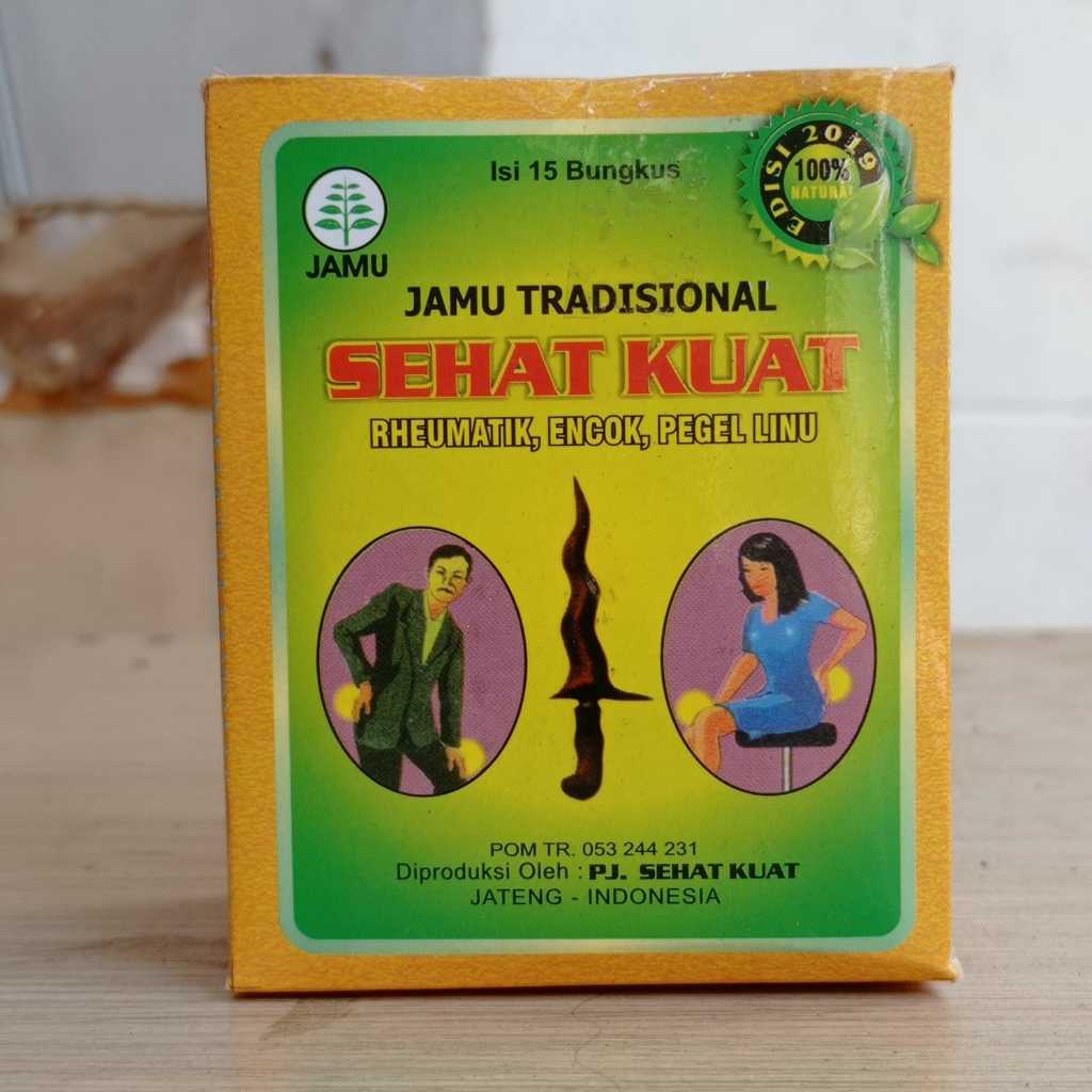 Jual Jamu Tradisional Sehat Kuat Rheumatik Encok Pegal Linu | Shopee ...