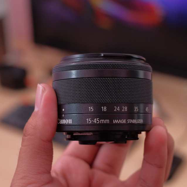 Jual Lensa Kit Mirrorless Canon 15-45mm Untuk M10 M100 M3 M50 M6 ...