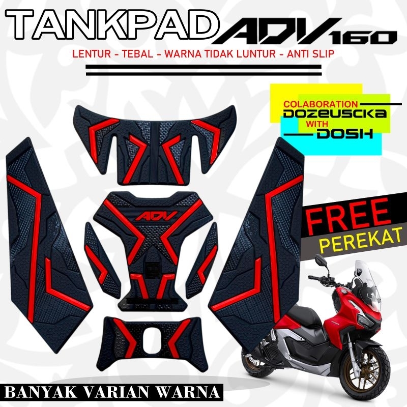 Jual protector tank pad cover adv 160 Bahan Karet Tebal Lentur Tidak ...