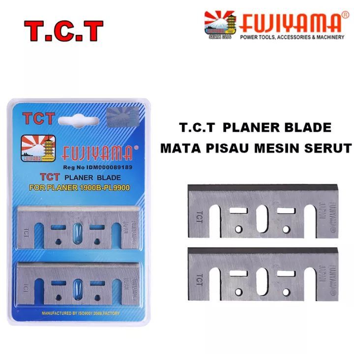 Jual Mata Planer serut TCT FUJIYAMA for planer 1900B-PL9900 | Shopee ...