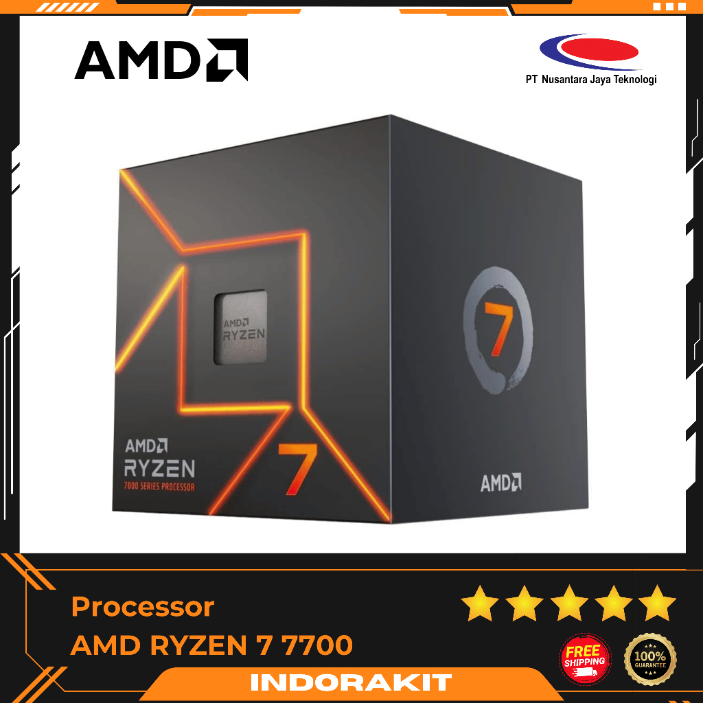 Jual Processor AMD Ryzen 7 7700 Gaming Processor Wraith Prism Cooler | Shopee Indonesia