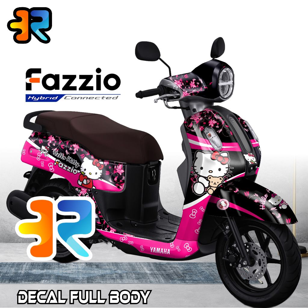 Jual Decal Fazio Stiker Full Body Variasi Desain Hello kitty Hello ...