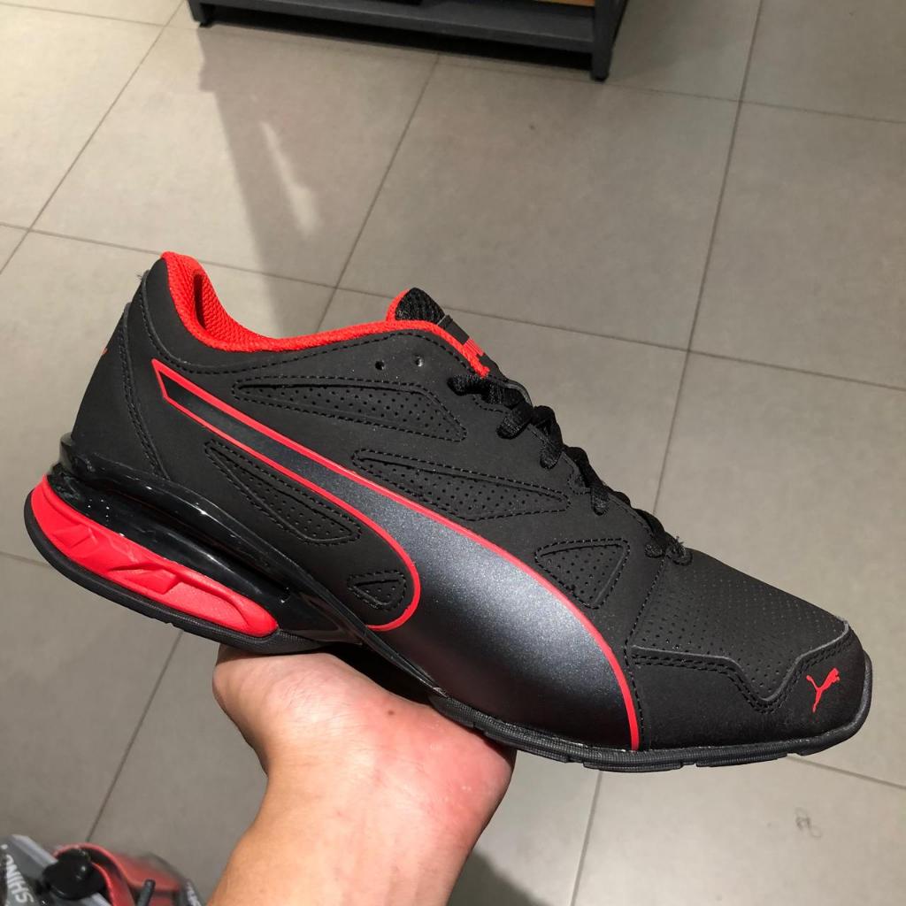 Jual Puma Sepatu Olahraga Lari Tazon Modern Sl Fm Black-Flame Scar ...