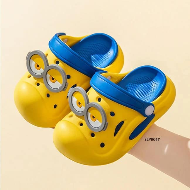 Jual Sepatu Sandal Anak Cowok Cewek Minion ukuran 12 - 18 cm | Shopee ...