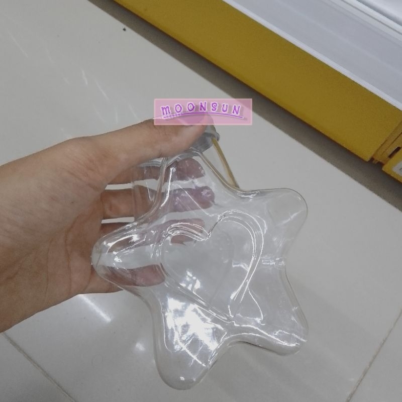 Jual [JASTIP MR DIY] Botol Aesthetic Hiasan Bentuk Bintang Transparan ...
