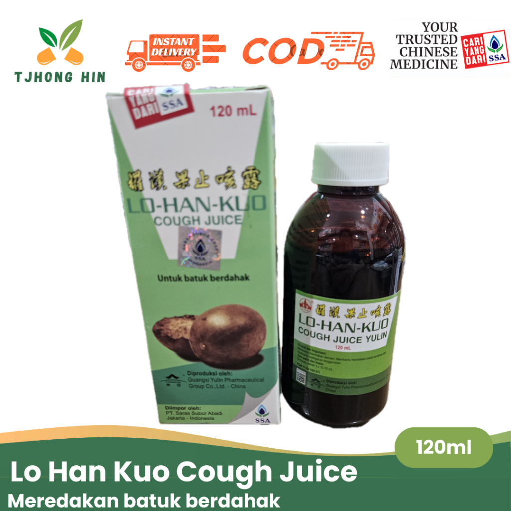 Jual Lo Han Kuo Cough Juice - Yulin / 100% Original | Shopee Indonesia