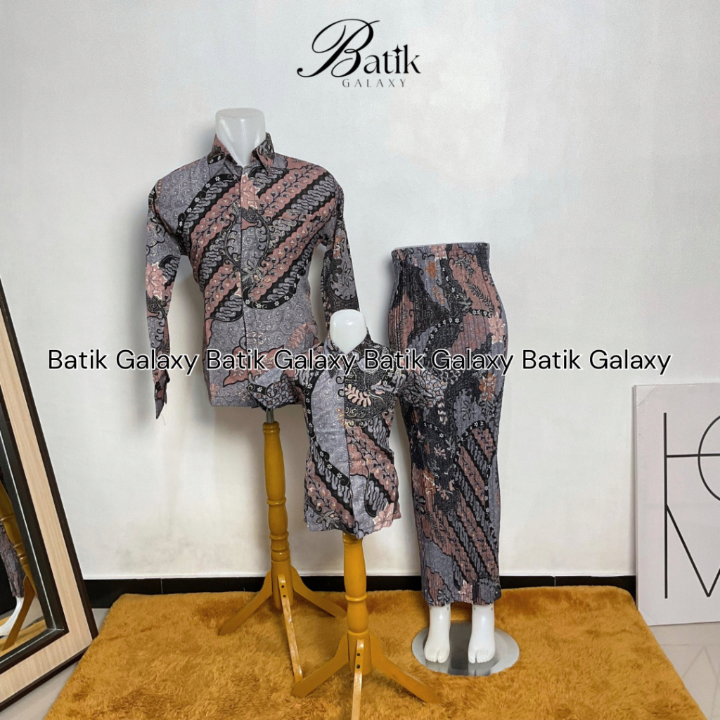Jual Batik galaxy - batik - baju batik - kemeja batik - set kemeja ...