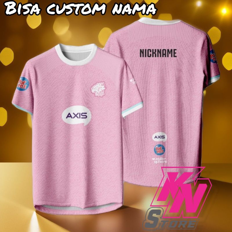 Jual JERSEY EVOS S13 PINK TERBARU 2024 (Bisa request nama sendiri ...